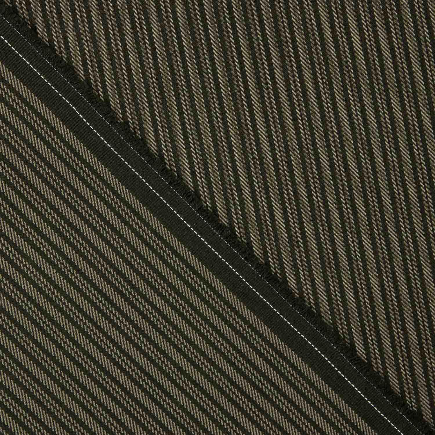 Tecido Chester Campero Listrado Verde | Jacquard 150 cm – Ribes & Casals